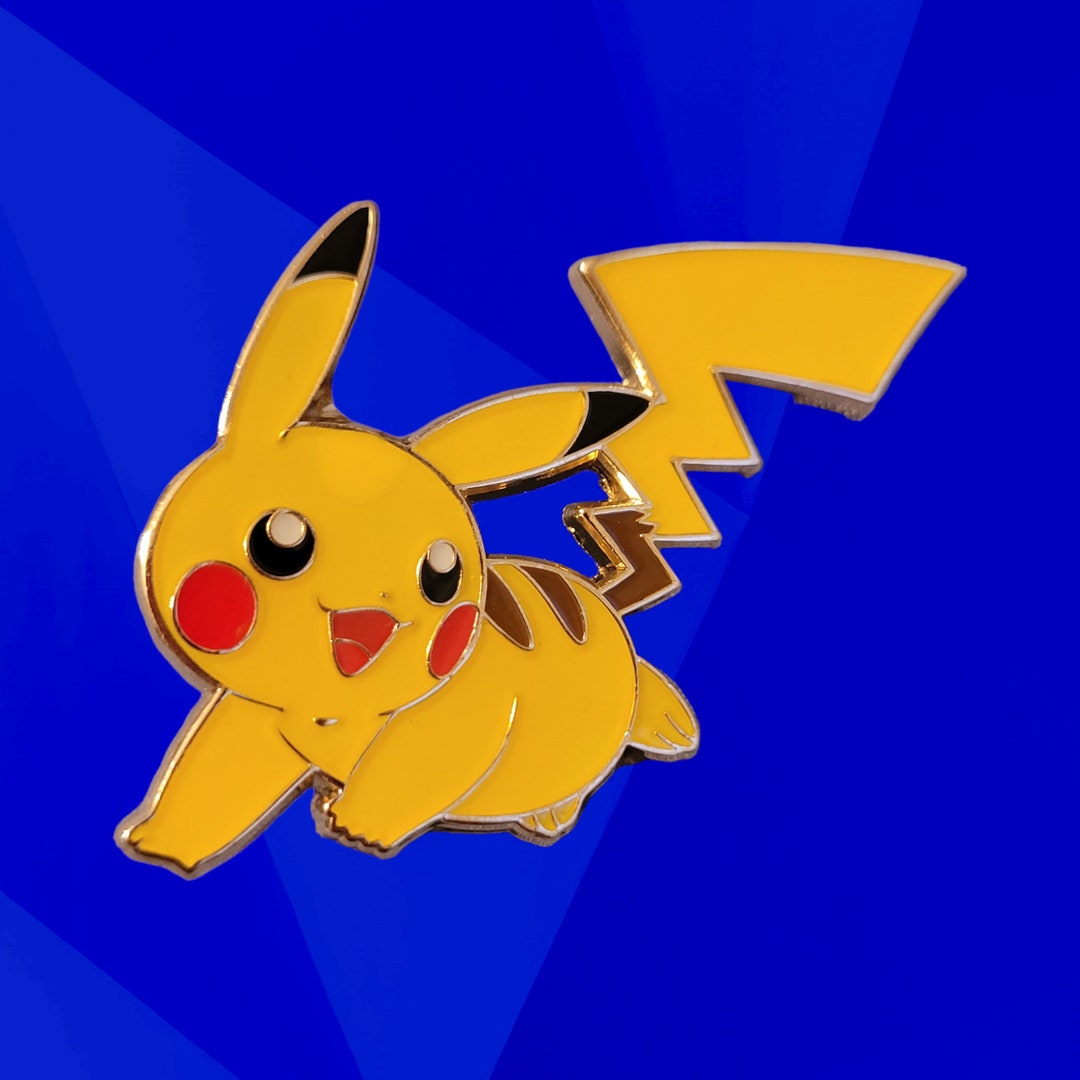 Pokémon Official Pin - Running Pikachu - Etsy