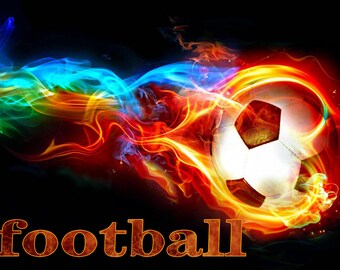 Diamond Painting Football - Etsy