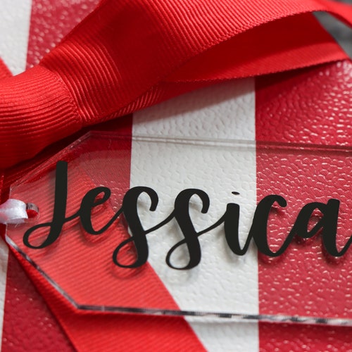 Personalized Acrylic Tag Name Tag Custom Name Tag Modern - Etsy