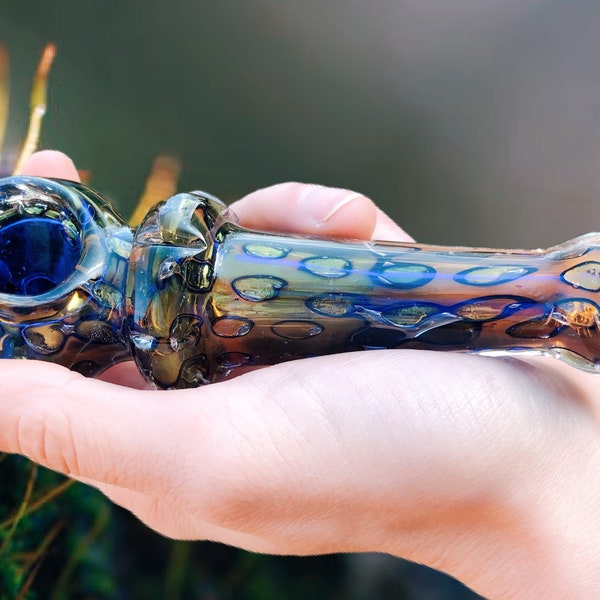 Handblown Glass Pipe - Etsy