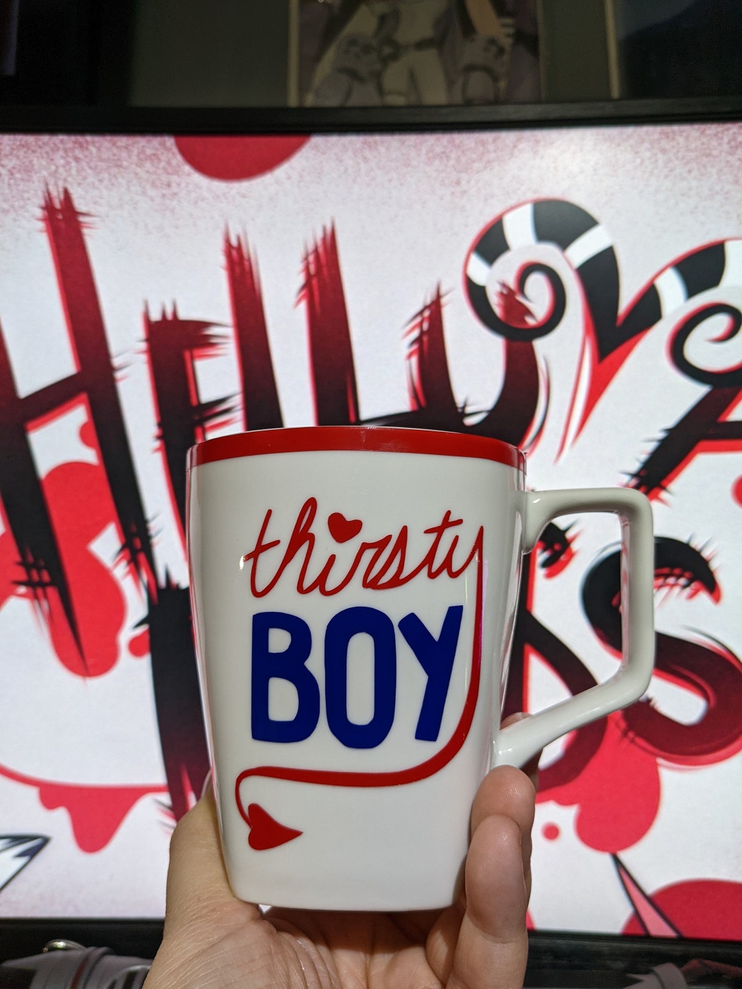 Thirsty Boy Mug Cup - Etsy