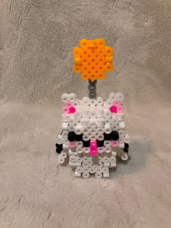 Final Fantasy Moogle 3D Perler Bead Figurine | Etsy
