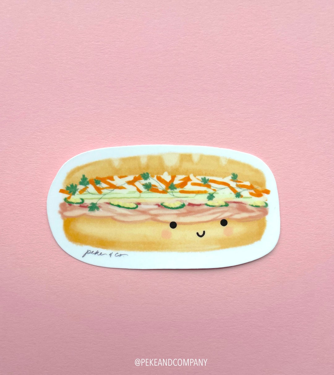 Banh Mi Dac Biet Sticker Vietnamese Food Viet Sub Dac Biet Laptop ...