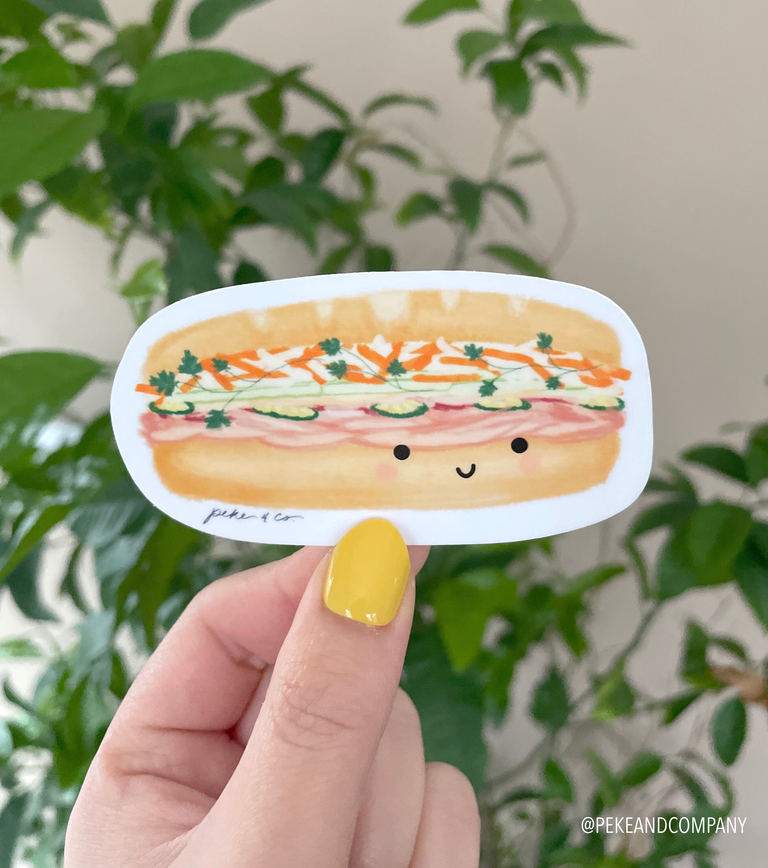 Banh Mi Dac Biet Sticker Vietnamese Food Viet Sub Dac Biet Laptop ...