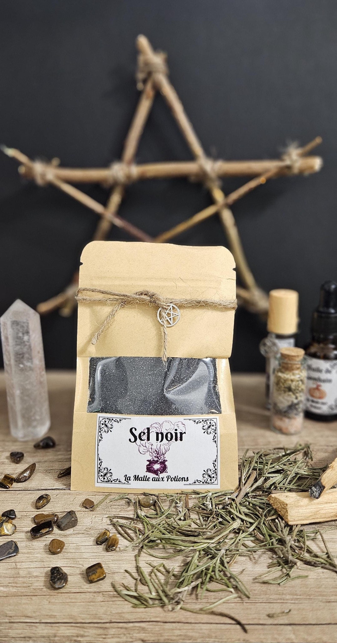 Black Witch Salt, Ritual Salt, Protection, Banishing, Magic, Witchcraft ...