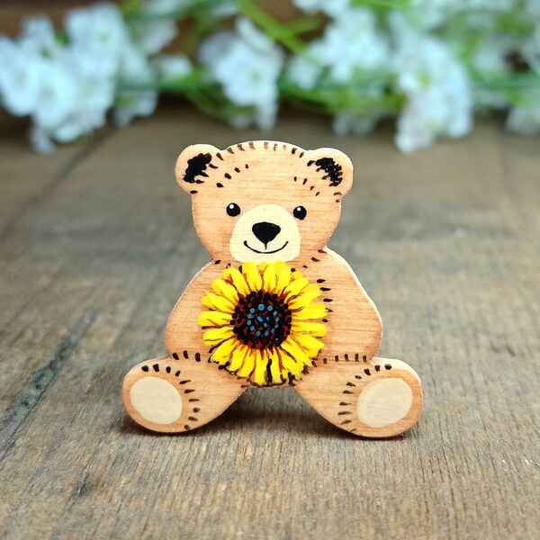Teddy Bear Sunflower - Etsy
