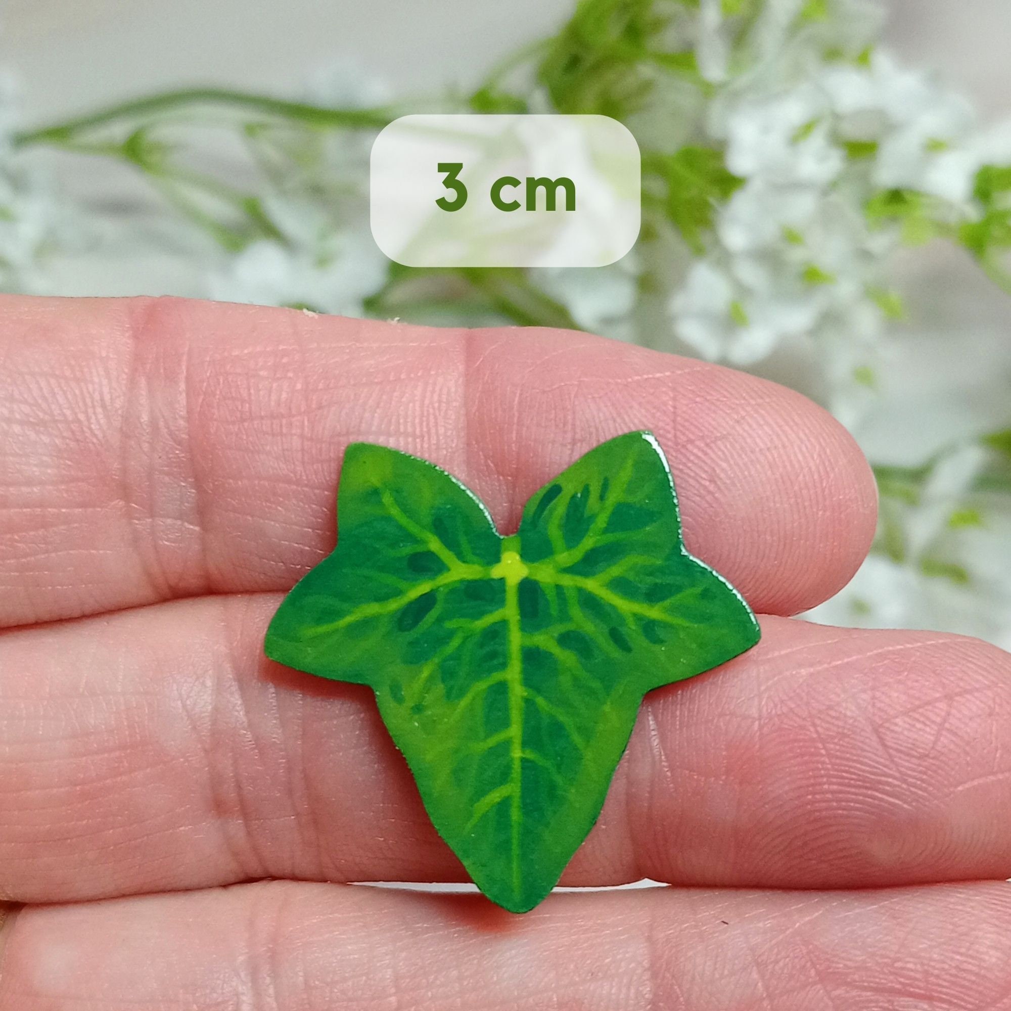 Ivy Leaf Brooch, Handmade Wooden Badge - Etsy