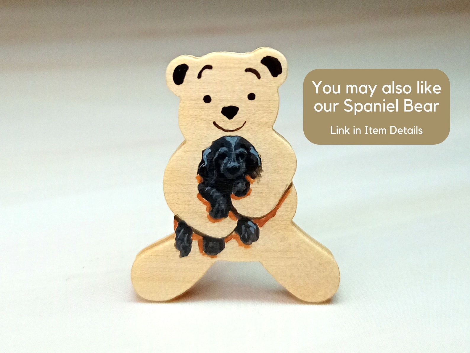 Cockapoo Puppy Pin Badge, Handmade Dog Owner Gift, Dog Mum Dad Magnet ...