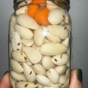 Pickled Peeled Almonds, Organic - Etsy