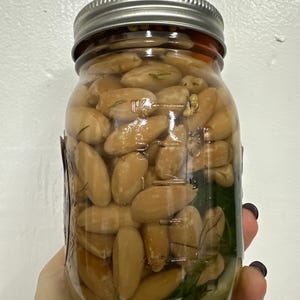 Pickled Peeled Almonds, Organic - Etsy