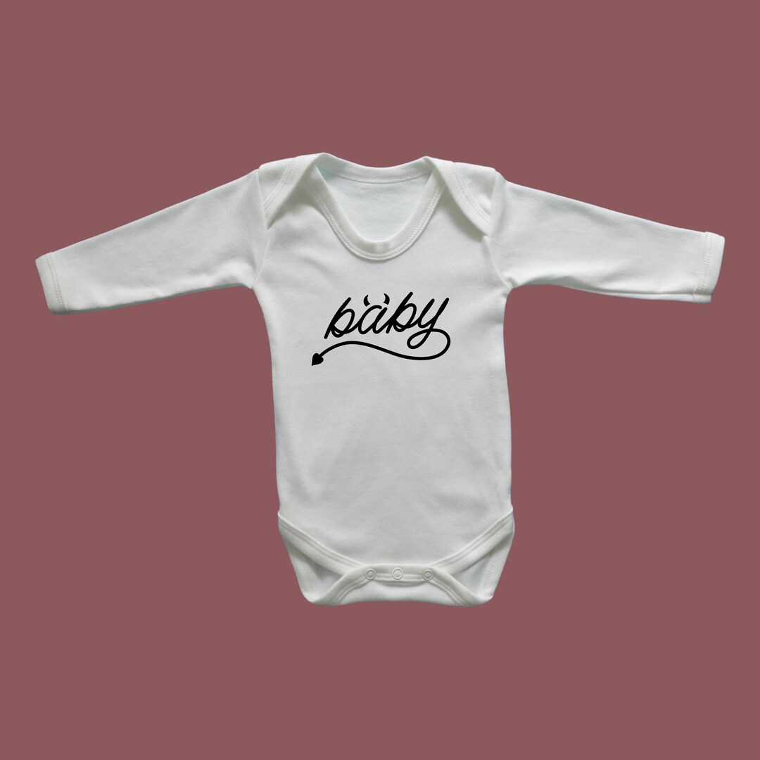 100% Cotton Babies Body Suit With Long Sleeves. Super Soft Feel and ...