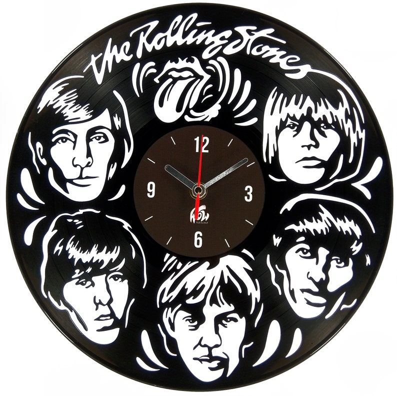 Vinyl Wall Clock 12 Inches. A Great Gift for Fans of the British Rock ...