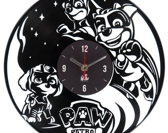 Paw Patrol Wall Clock - Etsy