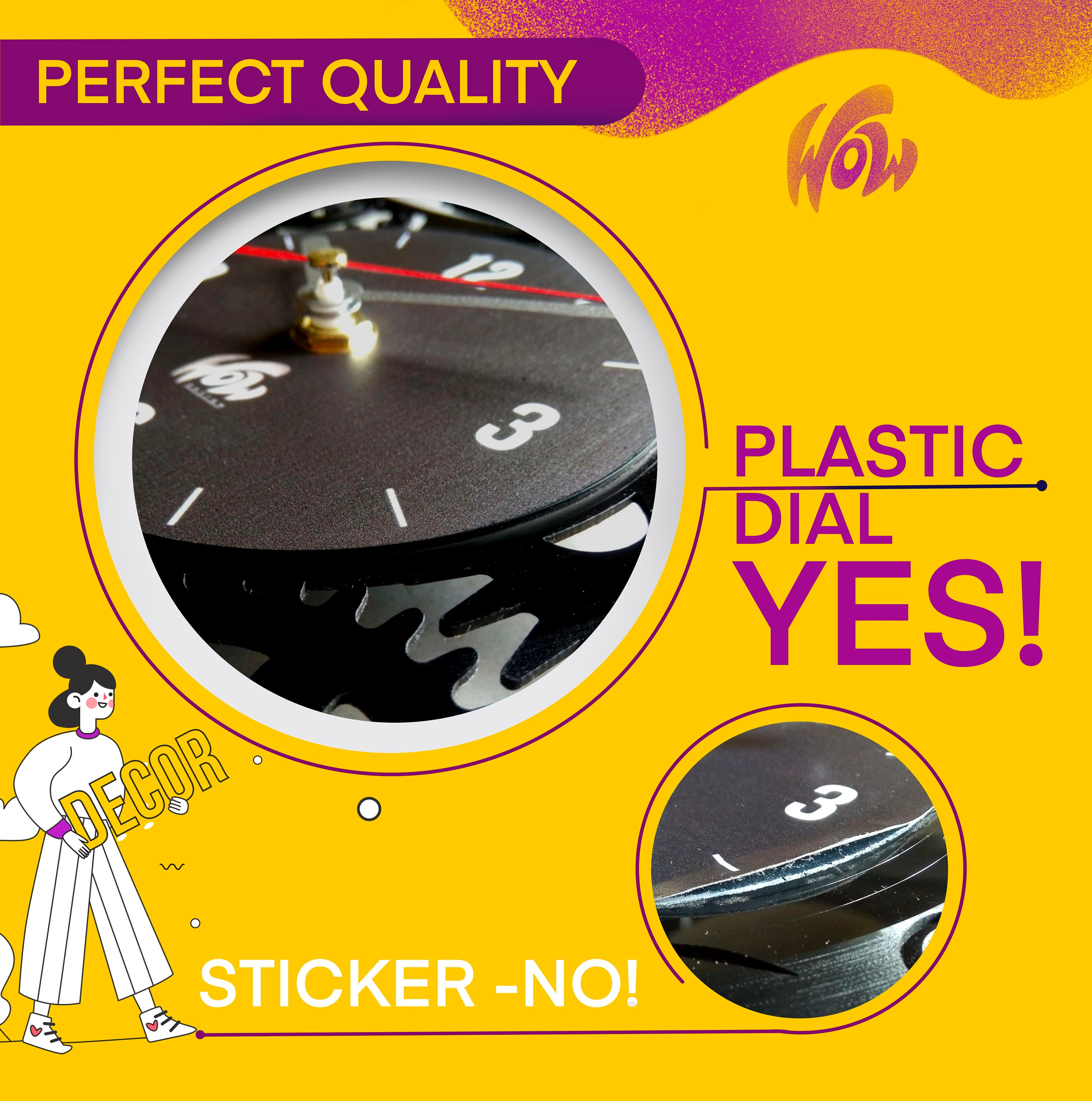 Vinyl Wall Clock 12 Inches. A Great Gift for Fans of the American Hard ...