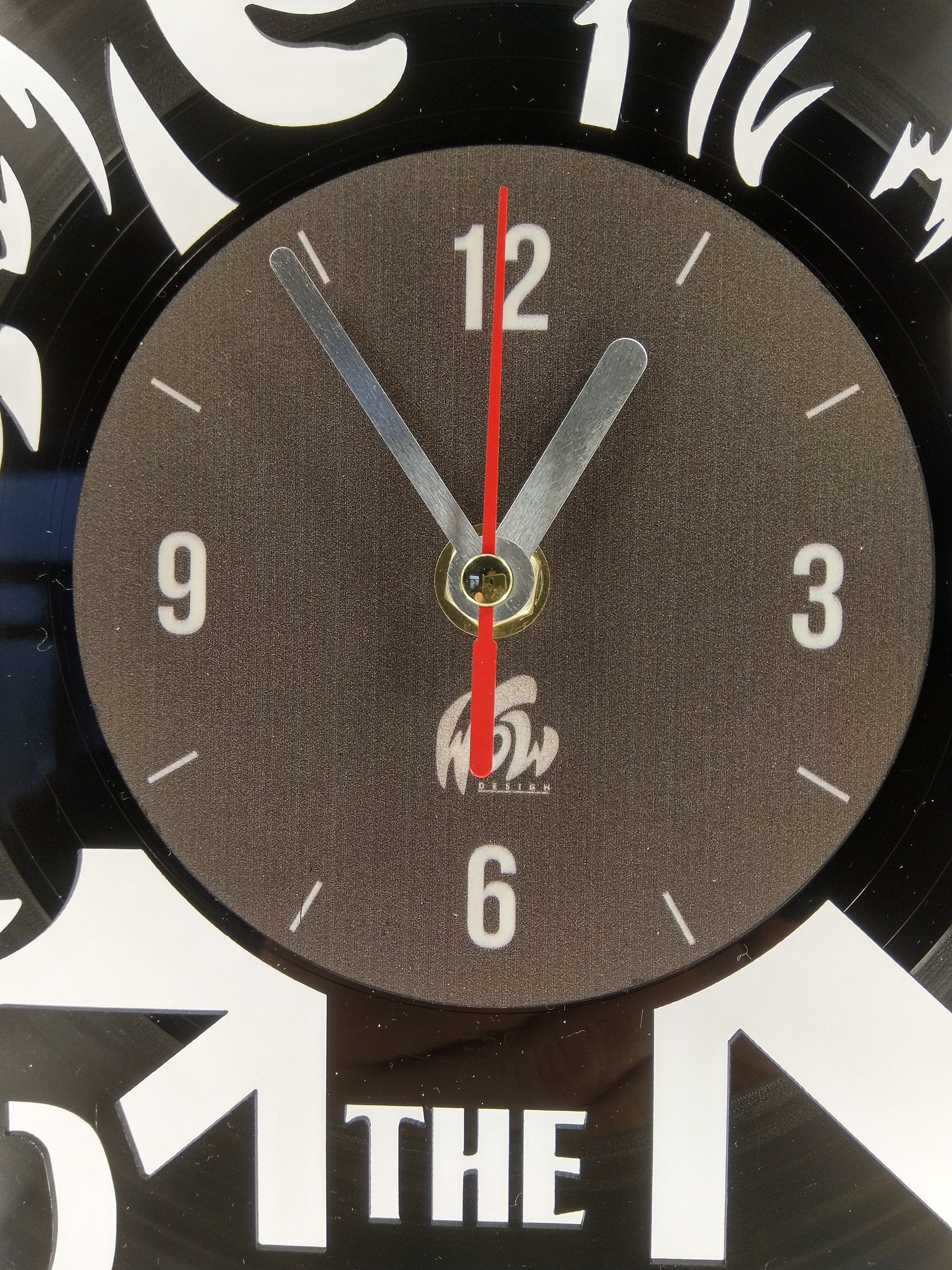 Vinyl Wall Clock 12 Inches. A Great Gift for Fans of the - Etsy
