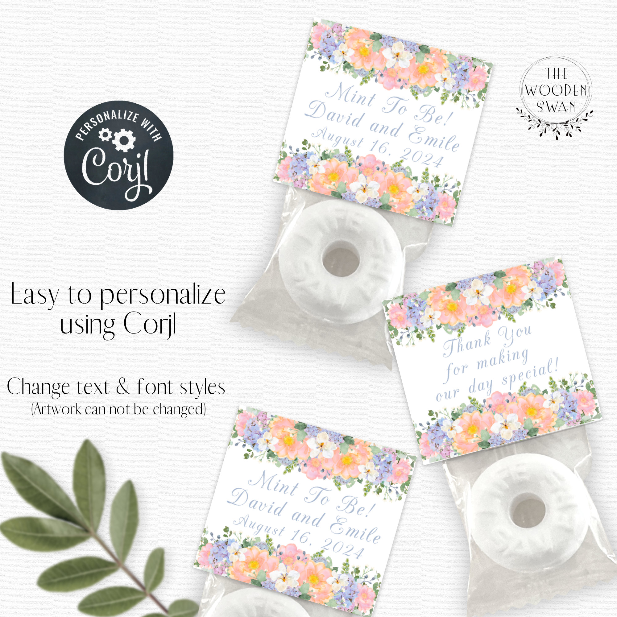 Printable Mint to Be Topper Template, Mint Party Favors, Life Saver ...