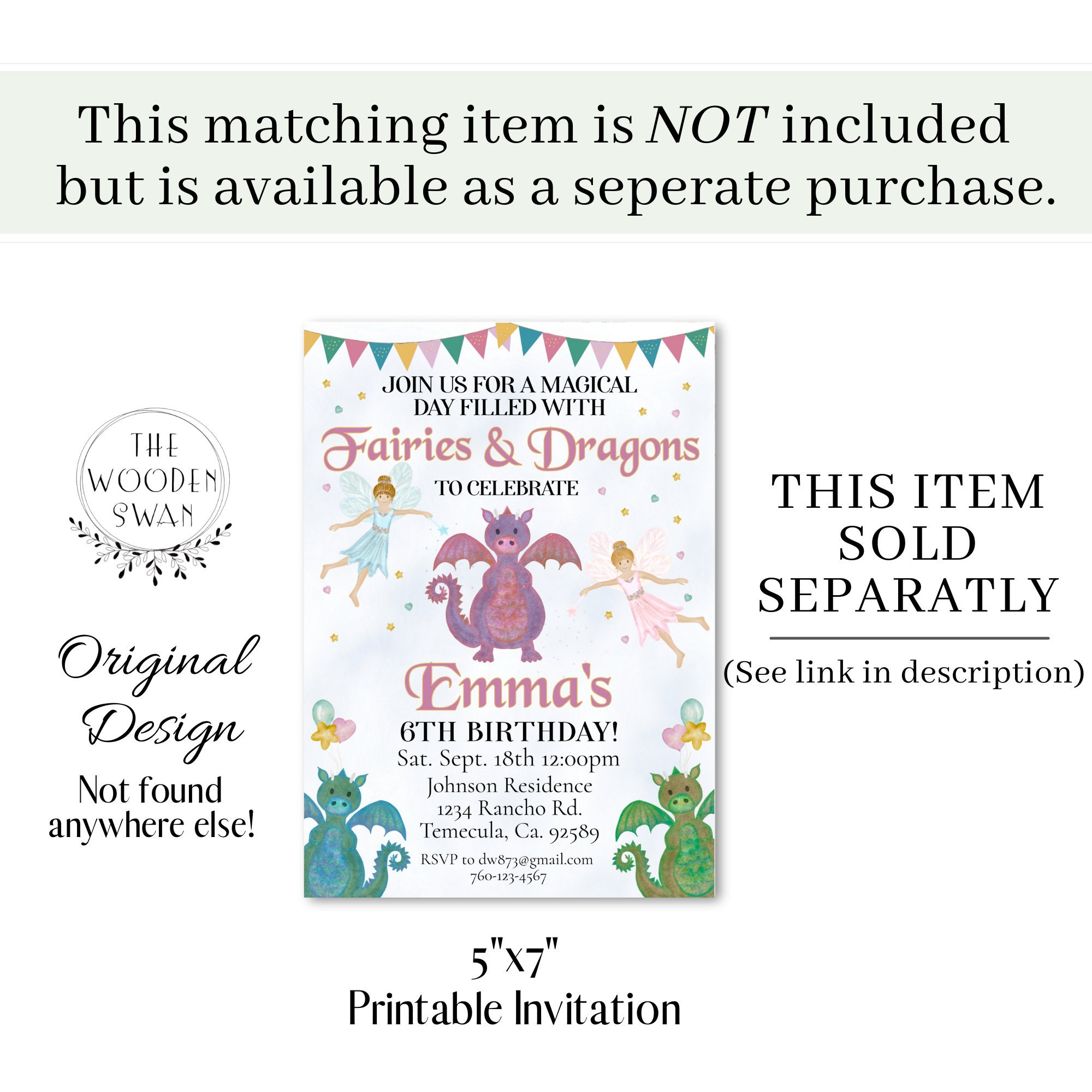 Editable Favor Tag Template, Thank You Gift Tag, Magical Birthday ...