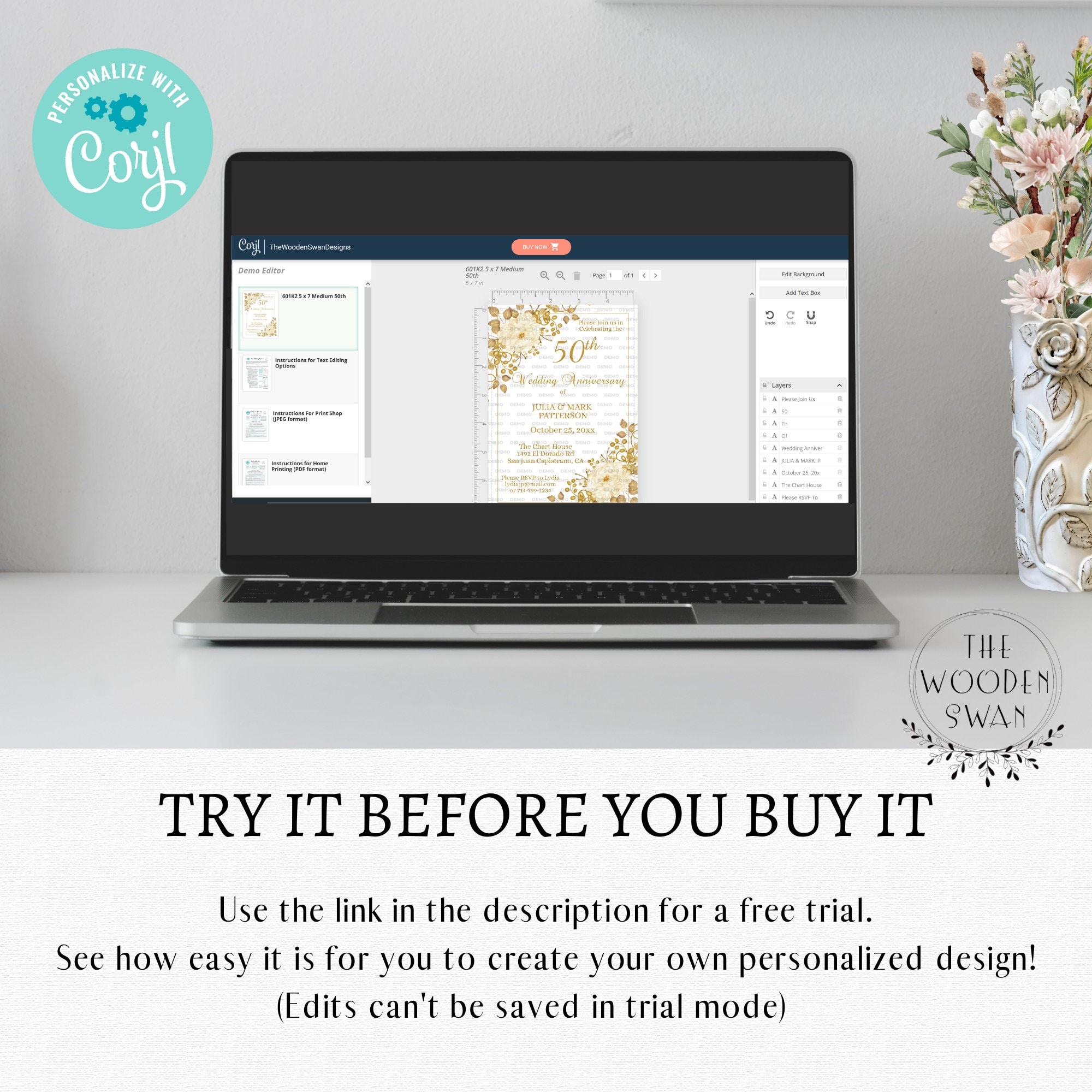 Electronic Sympathy Card Template Floral Sympathy Card text Card Ecard ...