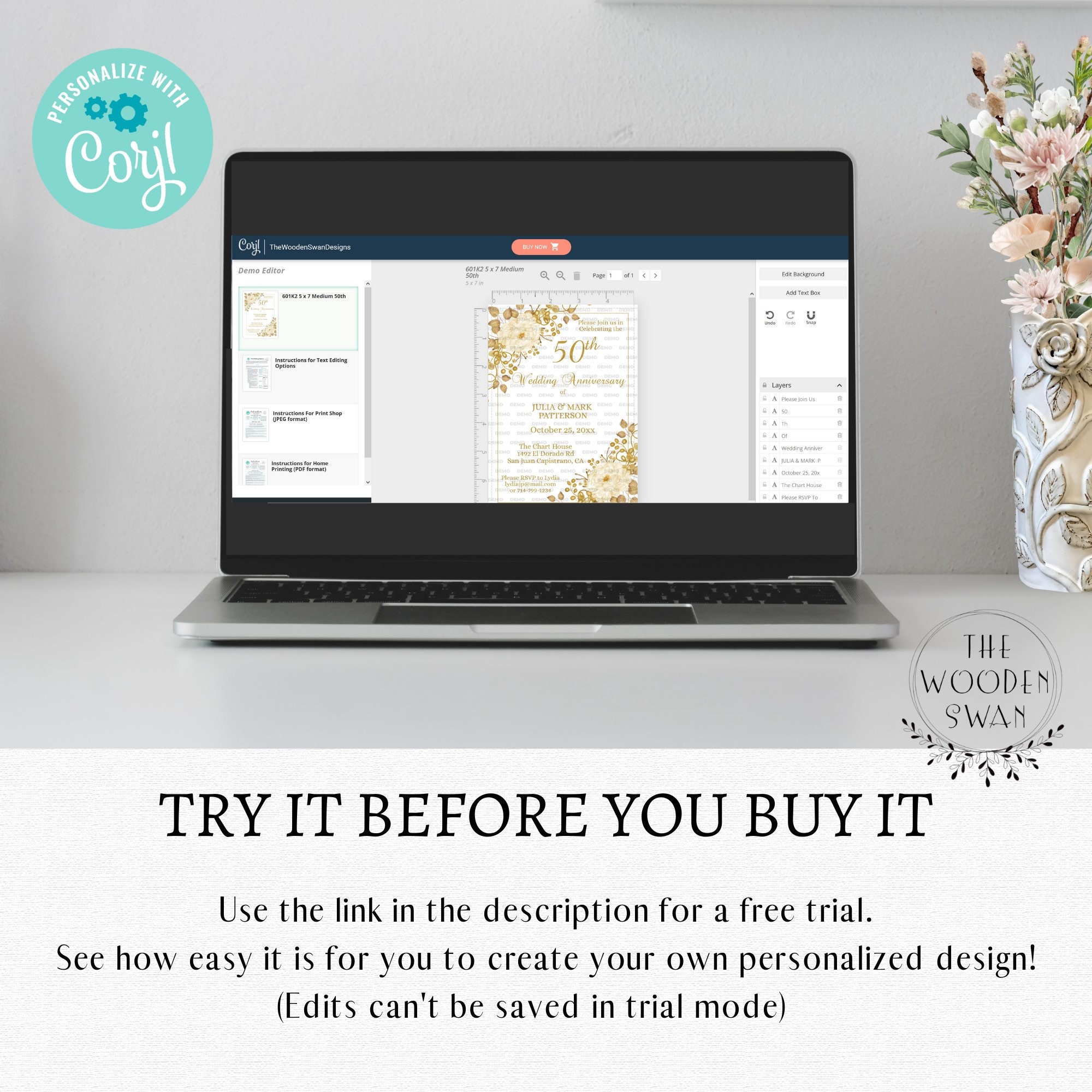 Printable Cake Topper Template Baby Shower or Any Event - Etsy