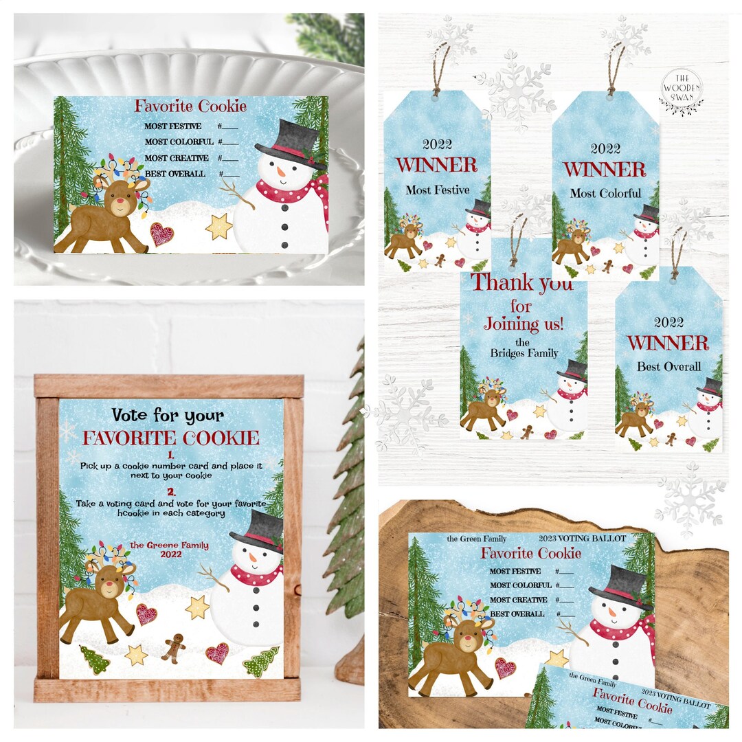 Printable Christmas Gingerbread House Decorating Party Pack, DIY ...