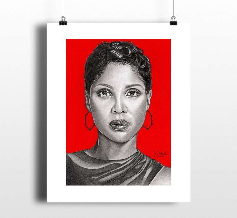 Toni Braxton Poster R&B Rnb Wall Art Art Print Multiple Sizes - Etsy