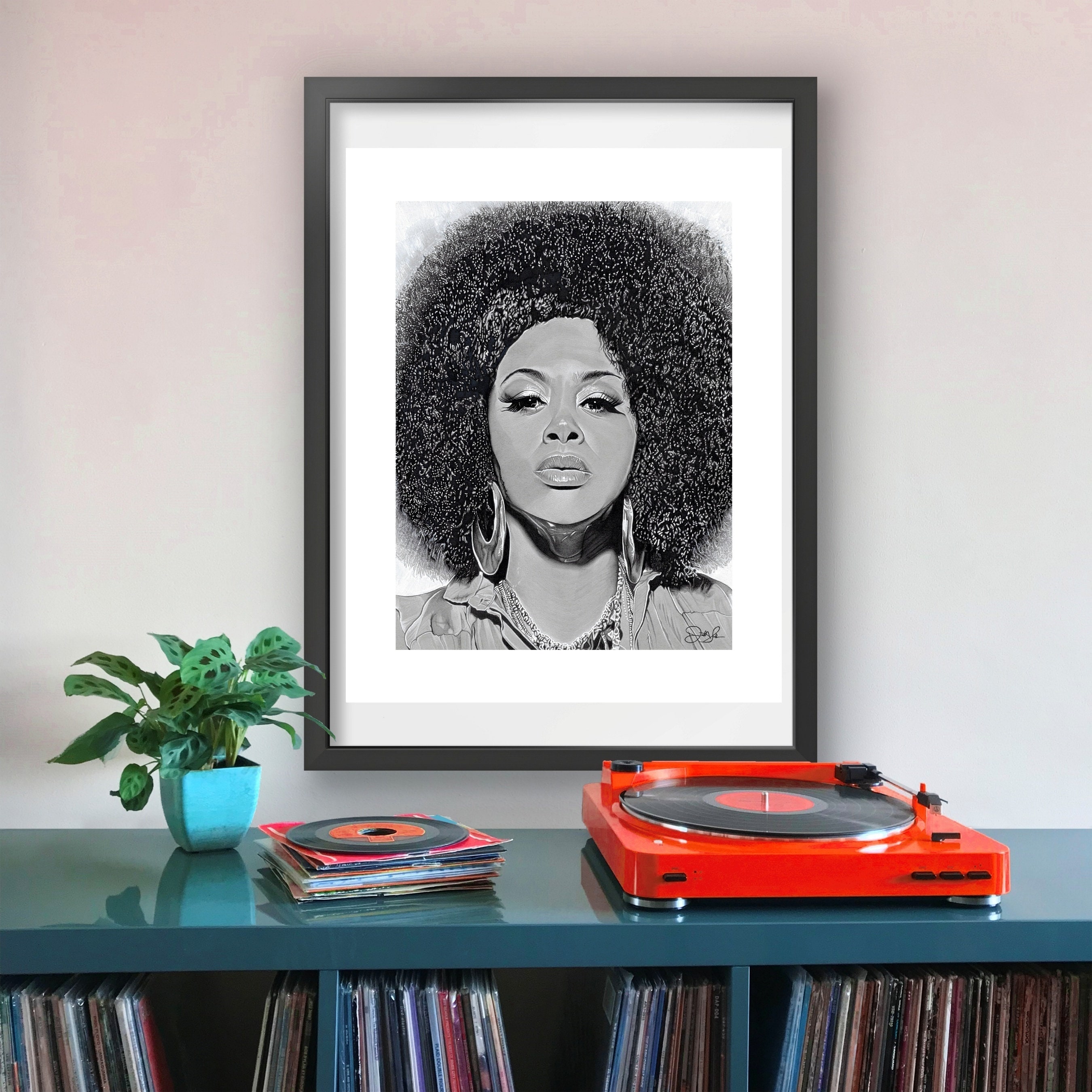 Jill Scott Poster | R&B | Rnb | Neo-soul | Wall Art | Art Print ...
