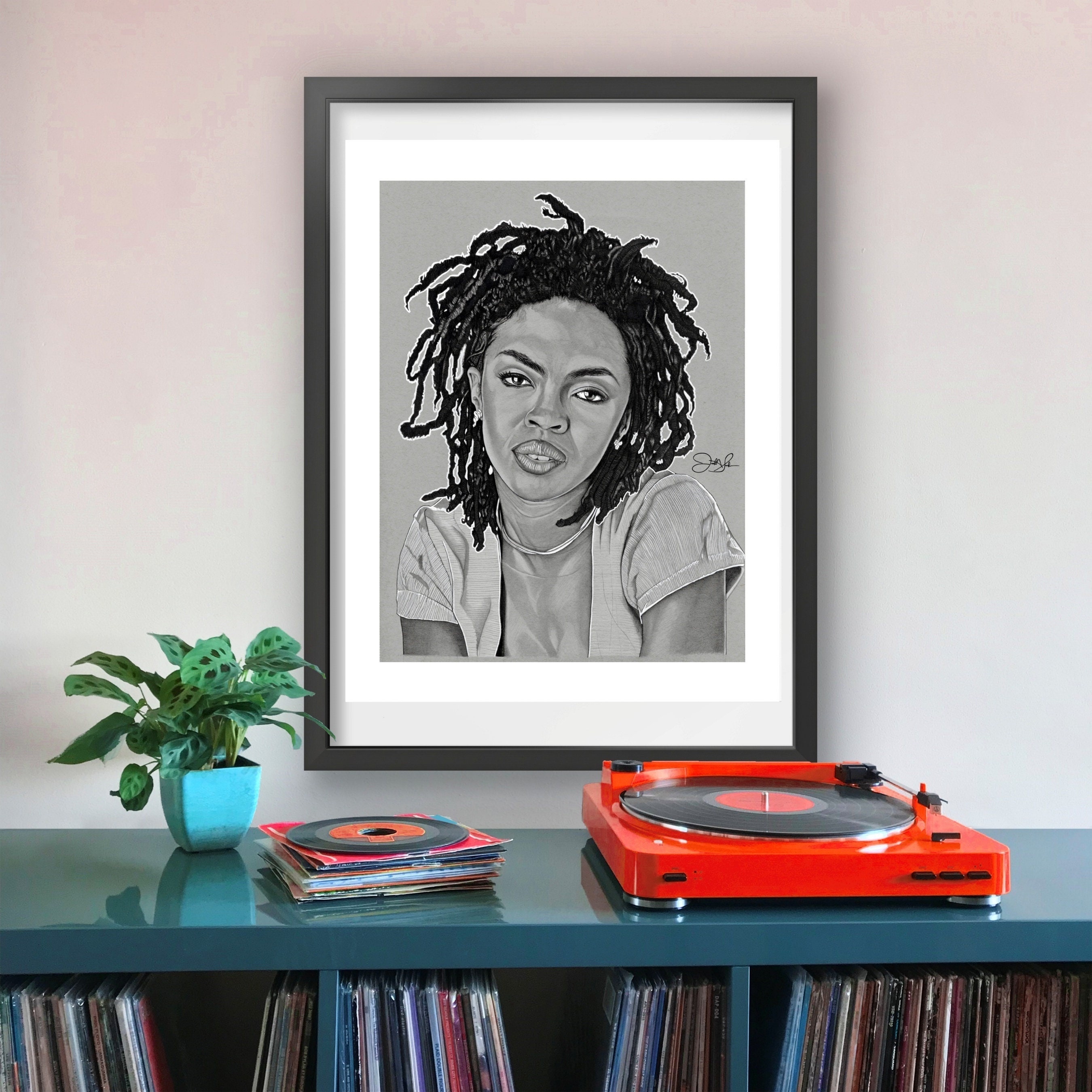 Lauryn Hill Poster | R&B | Rnb | Neo-soul | Wall Art | Art Print ...