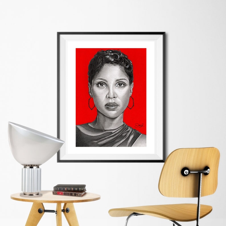 Toni Braxton Poster | R&B | Rnb | Wall Art | Art Print | Multiple Sizes ...