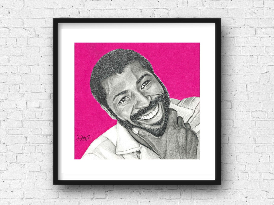 Teddy Pendergrass Poster | R&B | Rnb | Wall Art | Art Print | 10x10 - Etsy