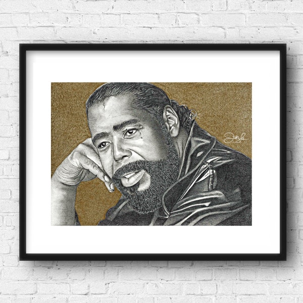 Barry White Poster - Etsy