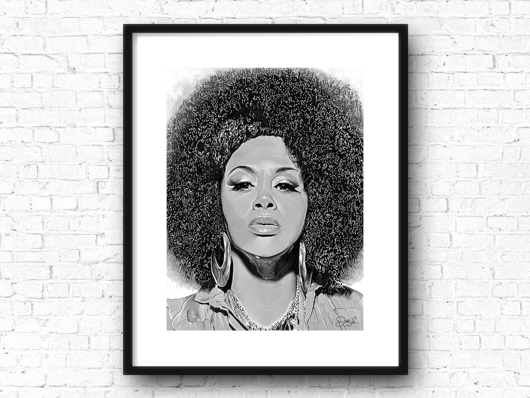 Jill Scott Poster | R&B | Rnb | Neo-soul | Wall Art | Art Print ...
