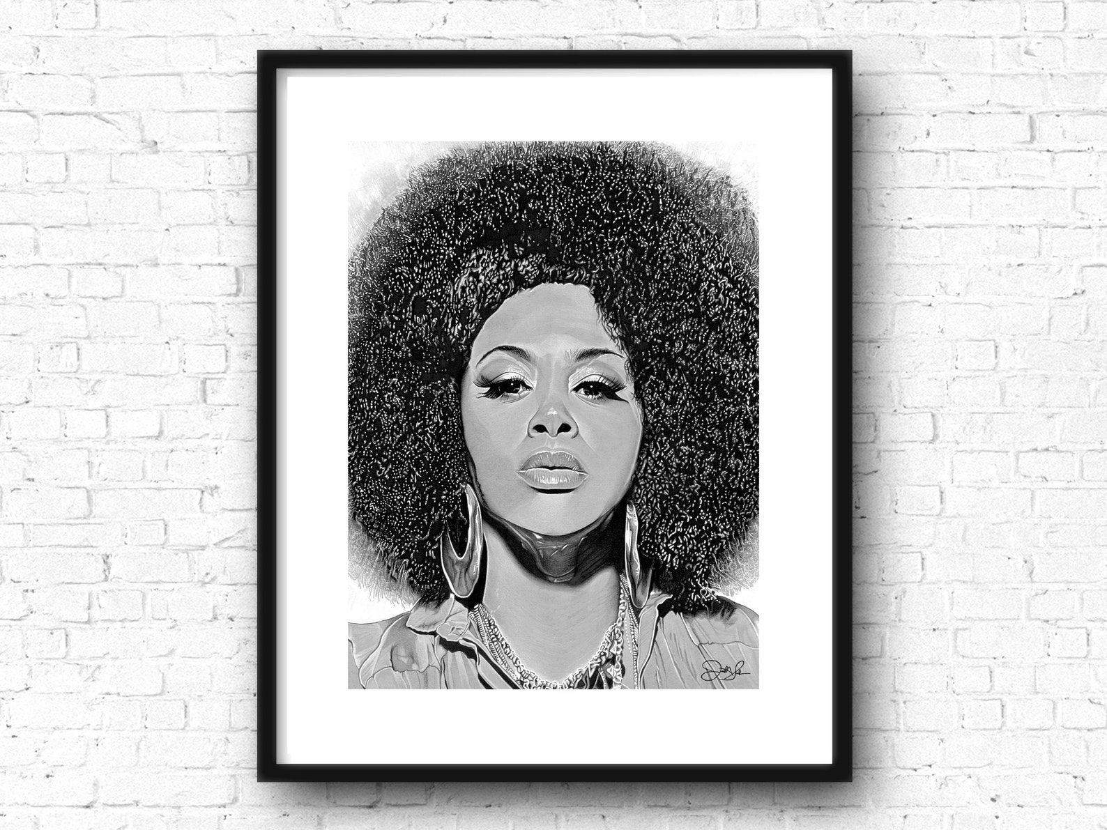 Jill Scott Poster | R&B | Rnb | Neo-soul | Wall Art | Art Print ...