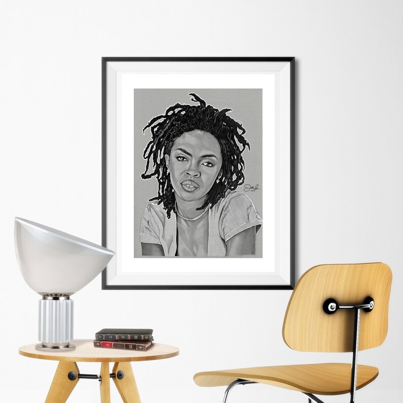 Lauryn Hill Poster | R&B | Rnb | Neo-soul | Wall Art | Art Print ...