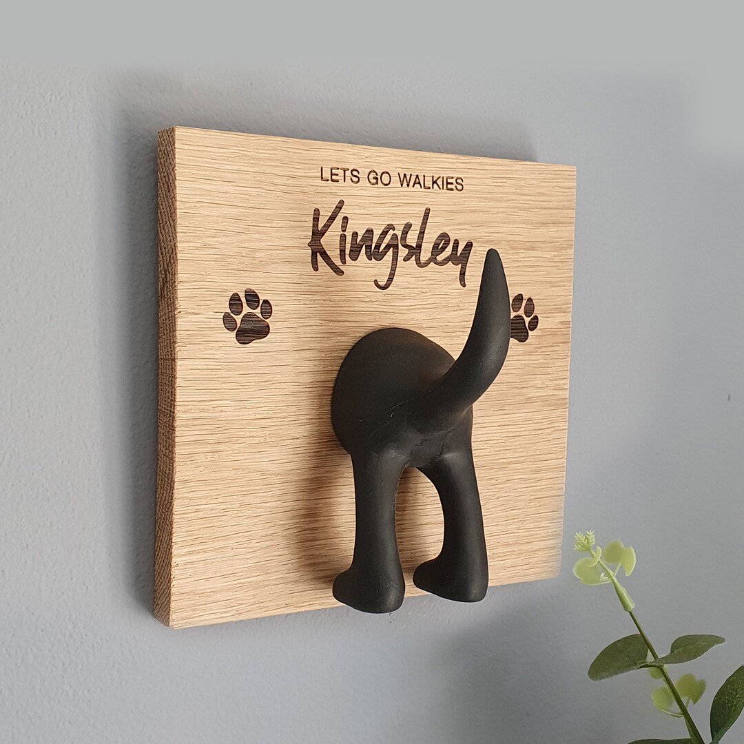 Personalized Pet Lead Wall Hanger - Etsy