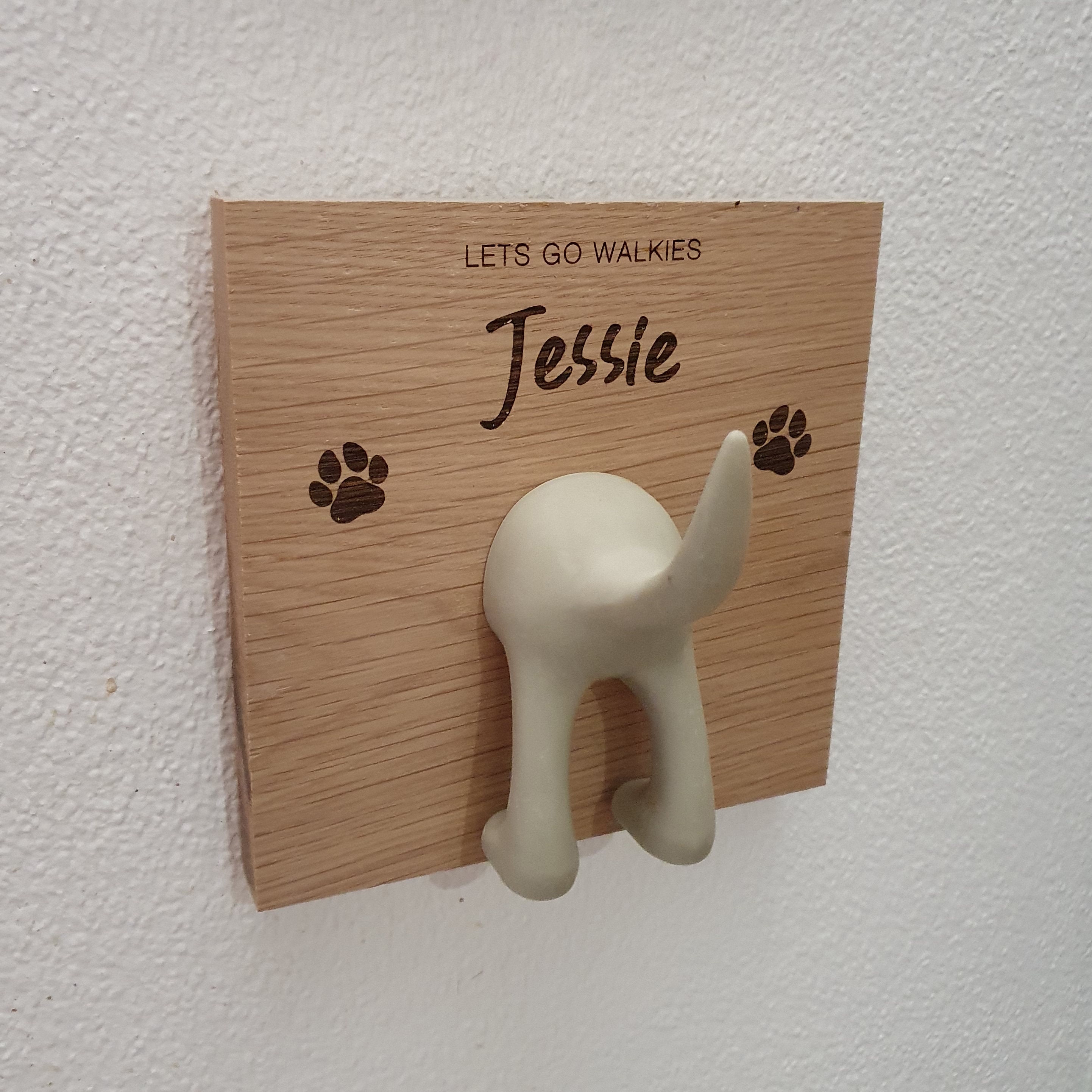 Personalized Pet Lead Wall Hanger - Etsy