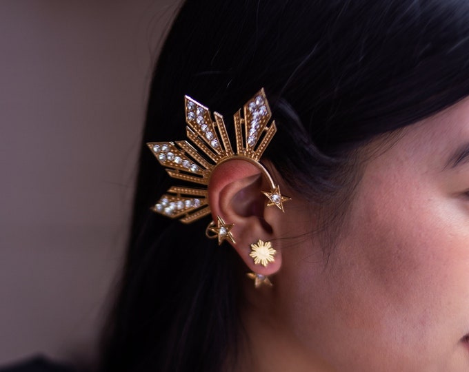 Philippines Sun Earrings, Philippines Studs, Philippines Earring ...
