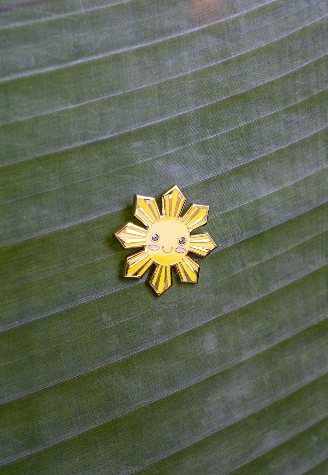Philippine Sun Enamel Pin - Etsy