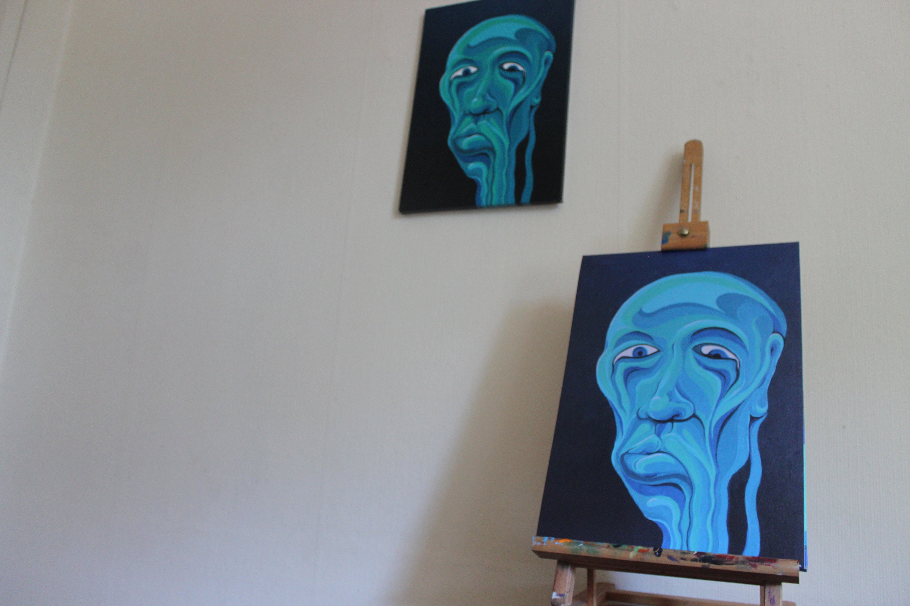 Permafrost Fin Robinson Original Art Print A3 Borderless - Etsy Ireland