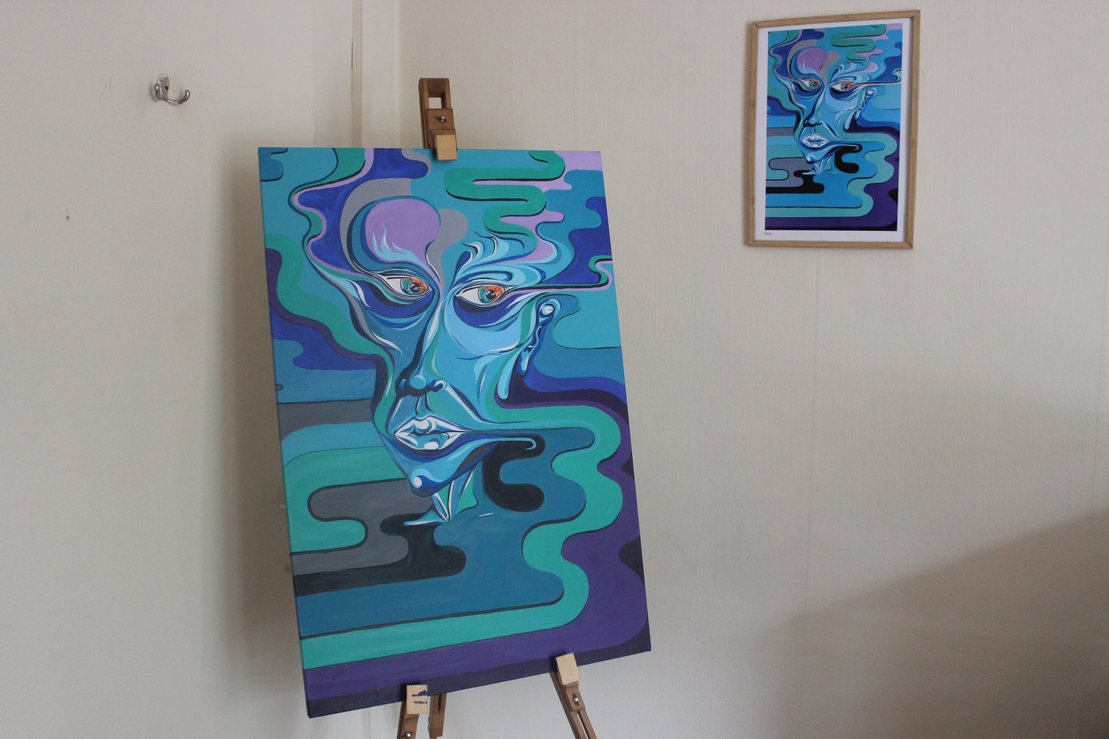 Smog Fin Robinson Original Art Print A3 - Etsy UK