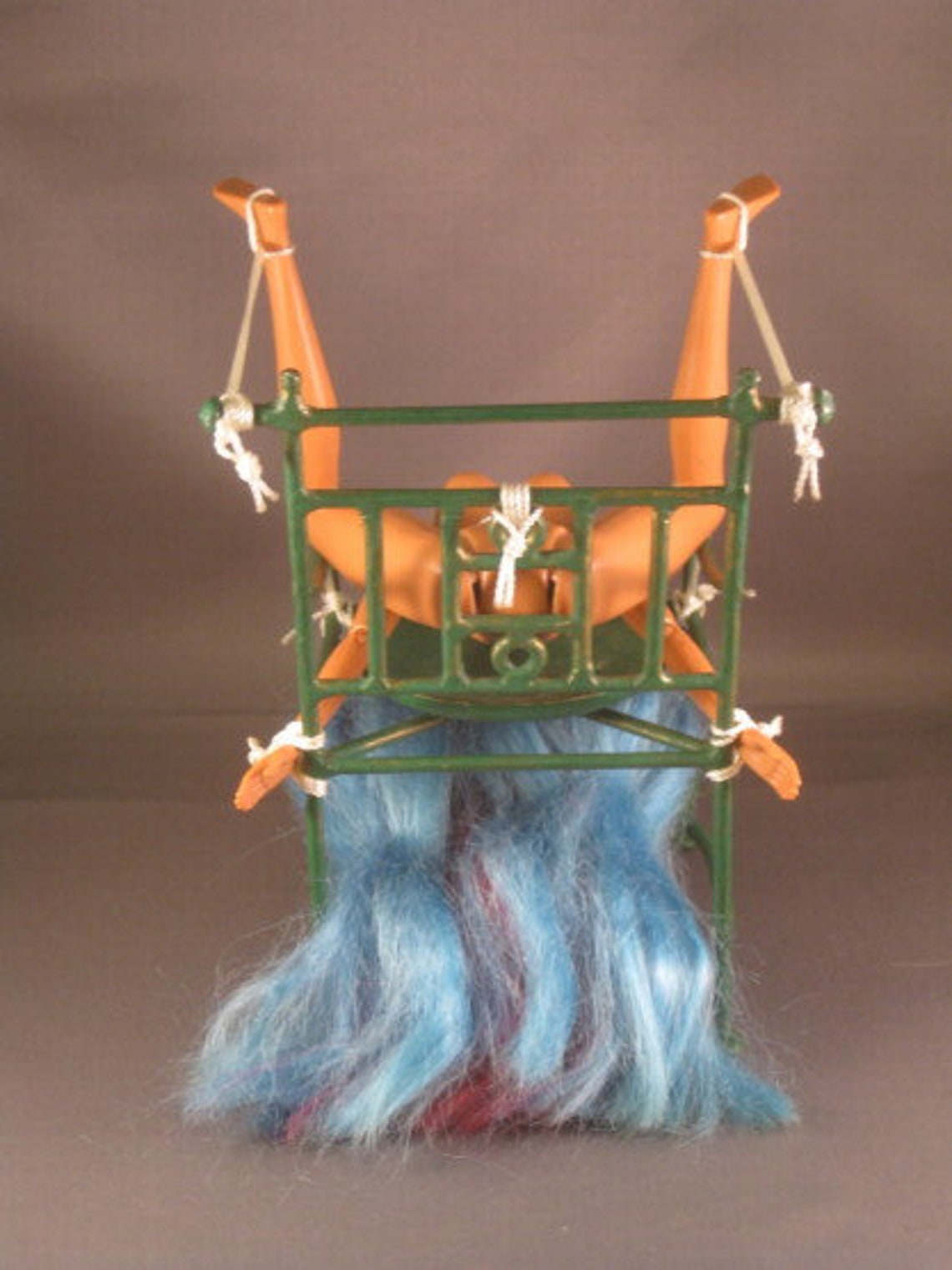 Bondage Barbie Ooak Bondage Doll Have A Seat Etsy Uk