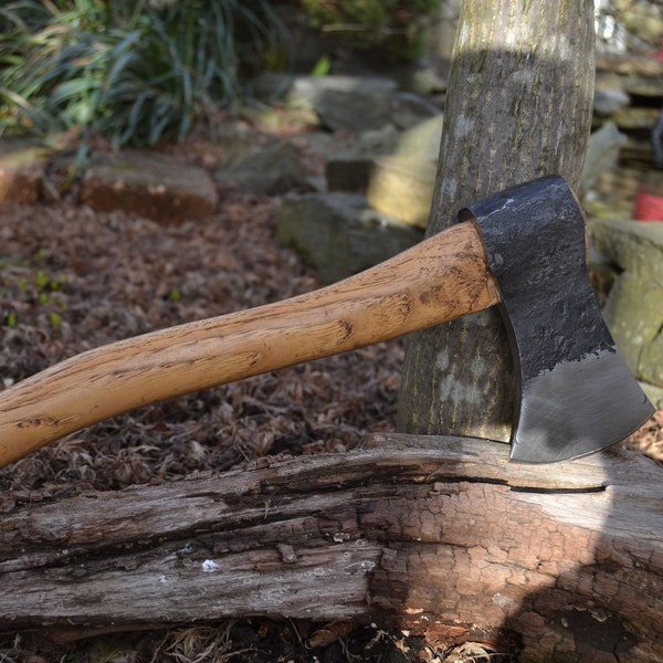 Hand Forged Hatchet - Etsy