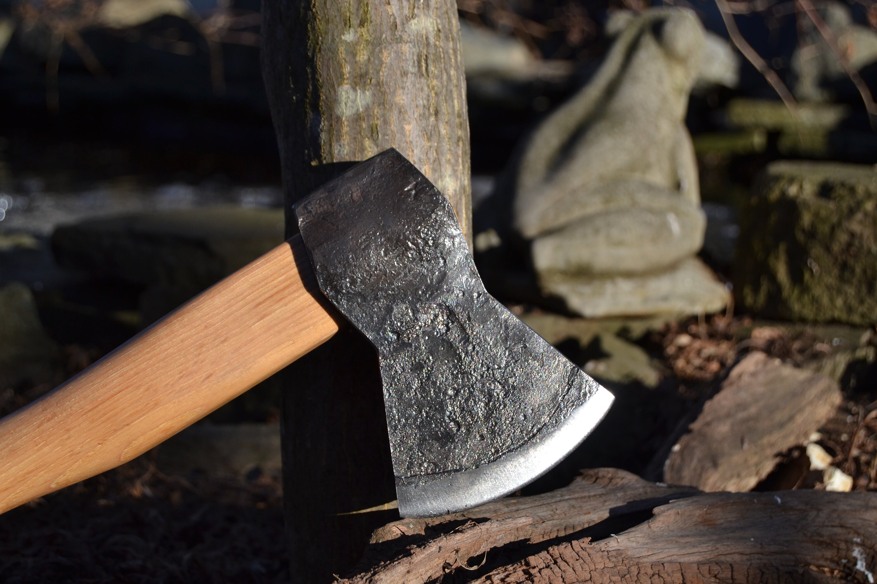 Hand Forged Hatchet - Etsy