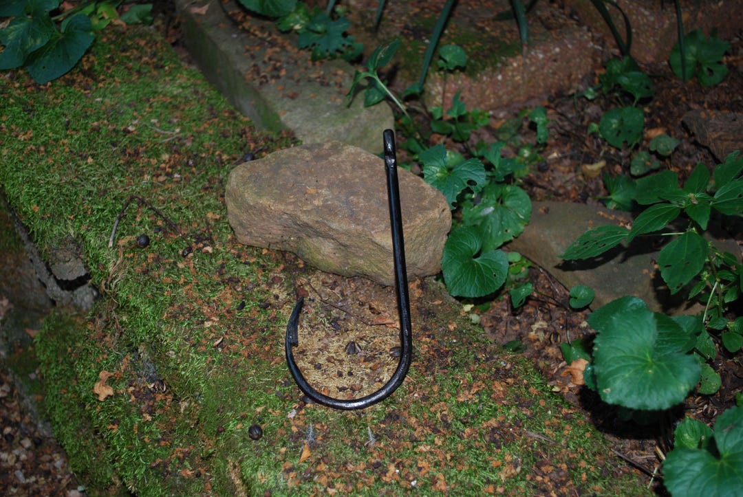 Hand Forged Fishhook - Etsy