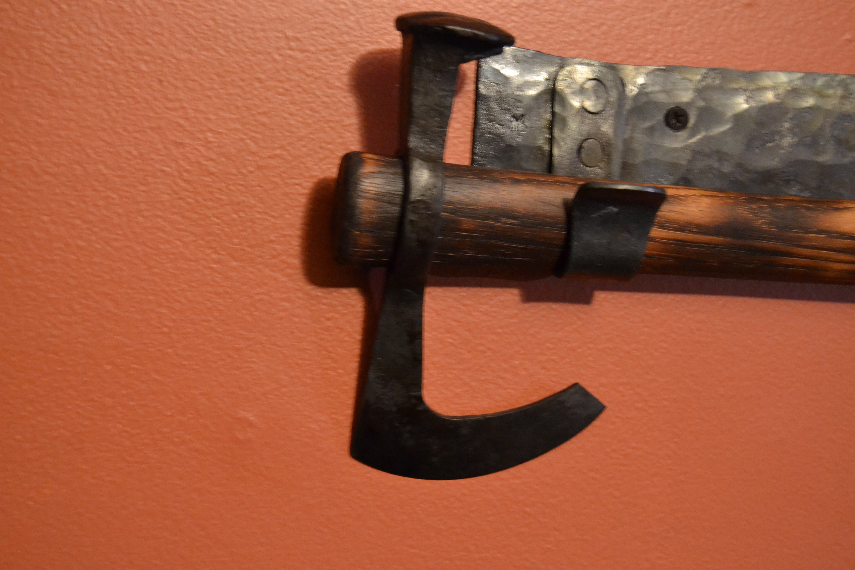 Hand Forged Railroad Spike Tomahawk - Etsy