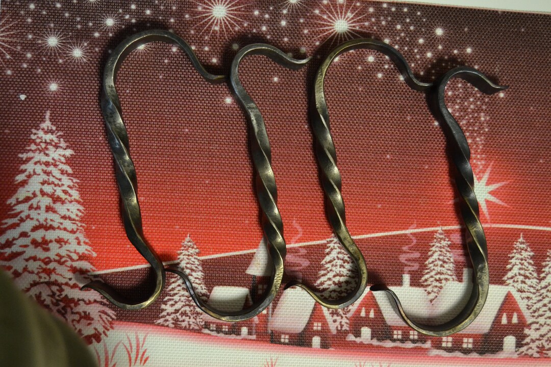 Hand Foged Banister Hooks - Etsy