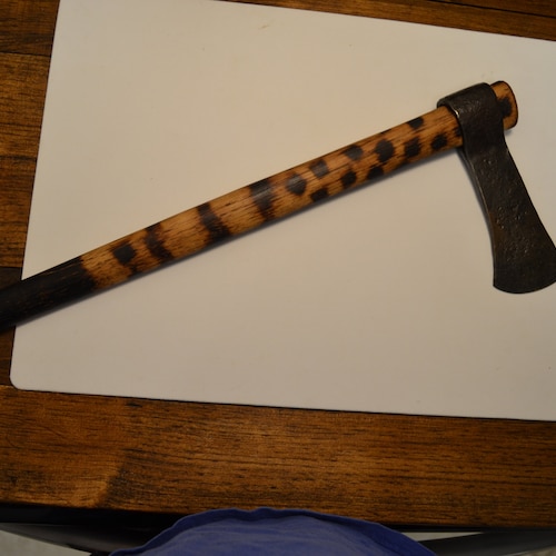 Hand Forged Carbon Steel Wolf Head Figured Blacksmith Tomahawk - Etsy