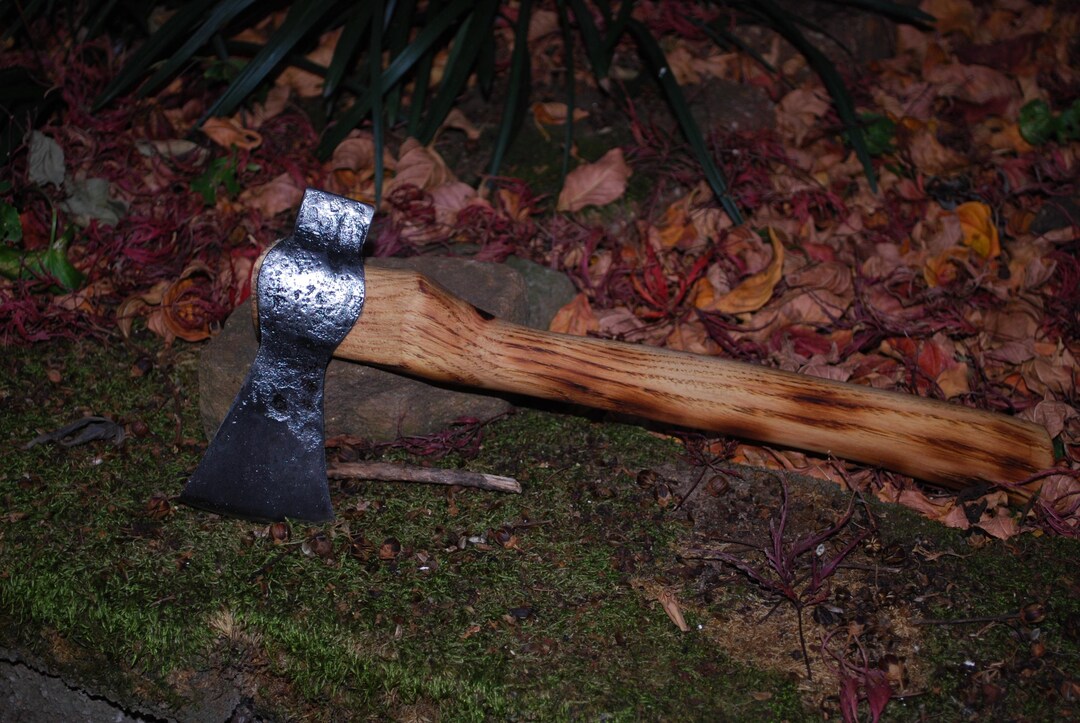 Hand Forged Hatchet - Etsy