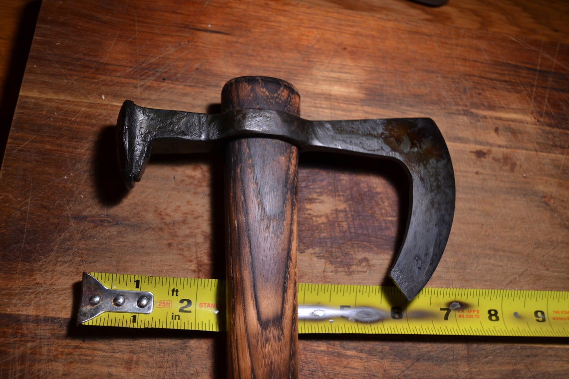 Hand Forged Railroad Spike Tomahawk - Etsy
