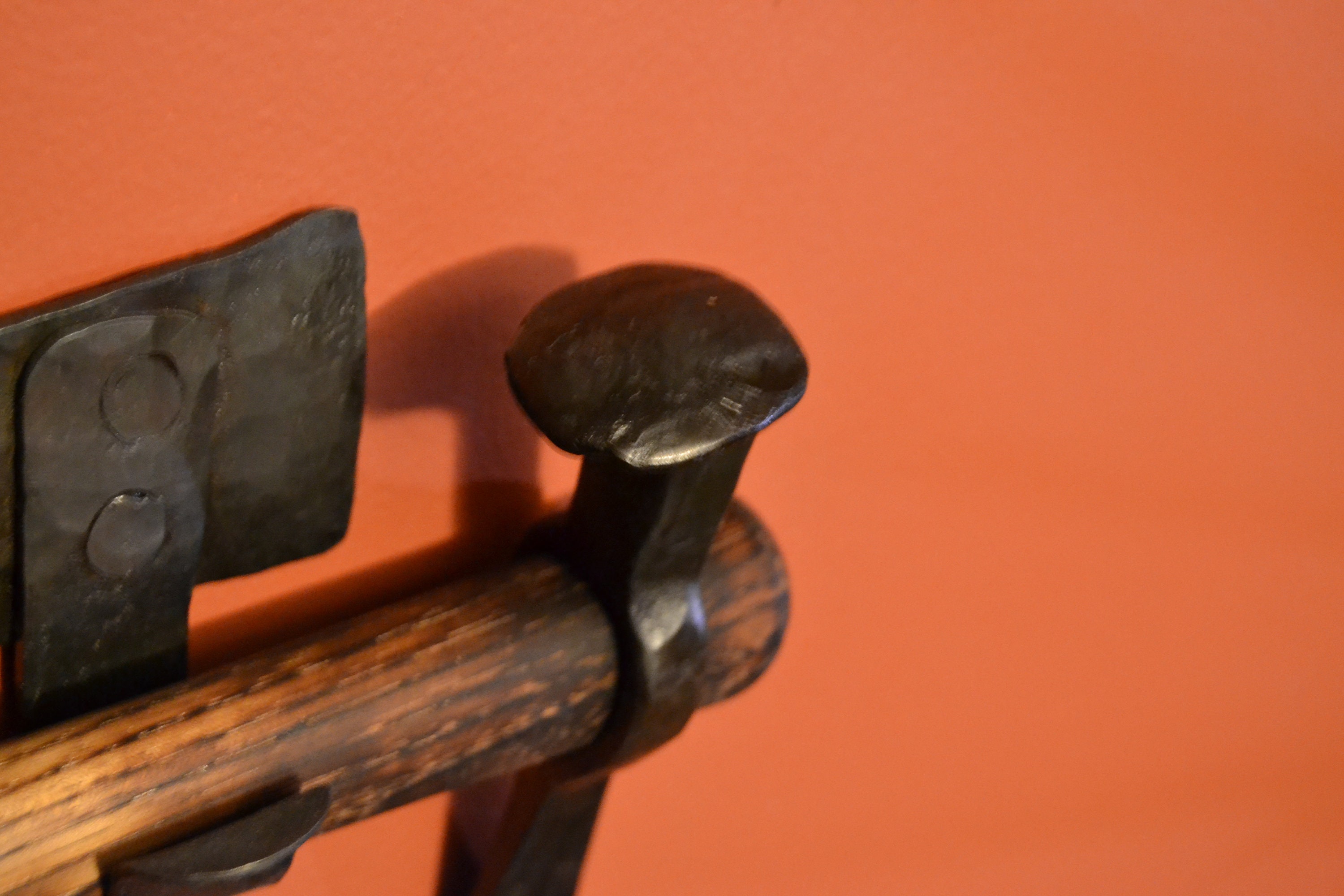 Hand Forged Railroad Spike Tomahawk - Etsy