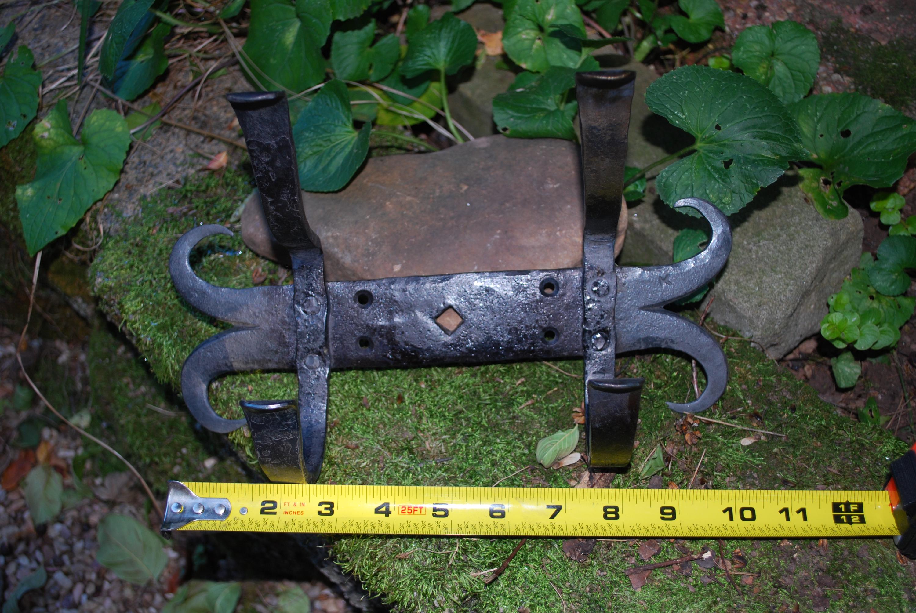 Hand Forge Coat Rack - Etsy